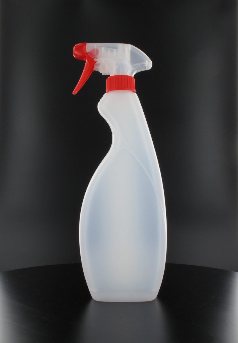 500 ml Fles plat 28/400 mm HDPE - Harcotom