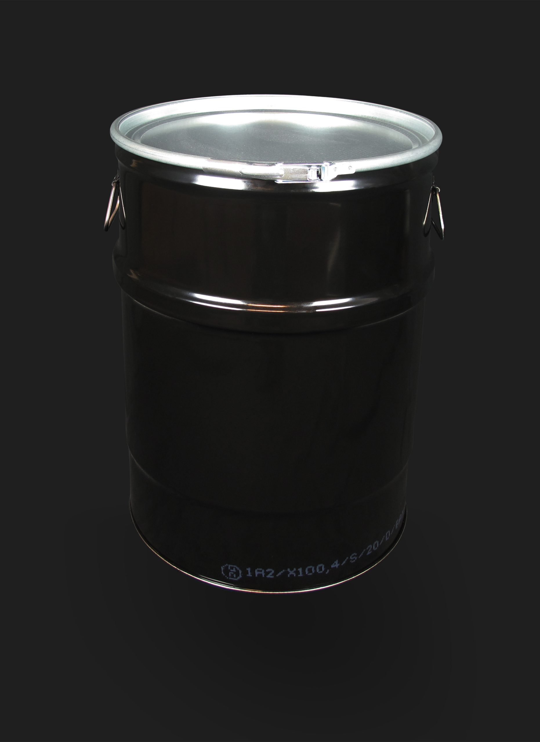 60 liter Hobbock Staal Dekselvat - Harcotom