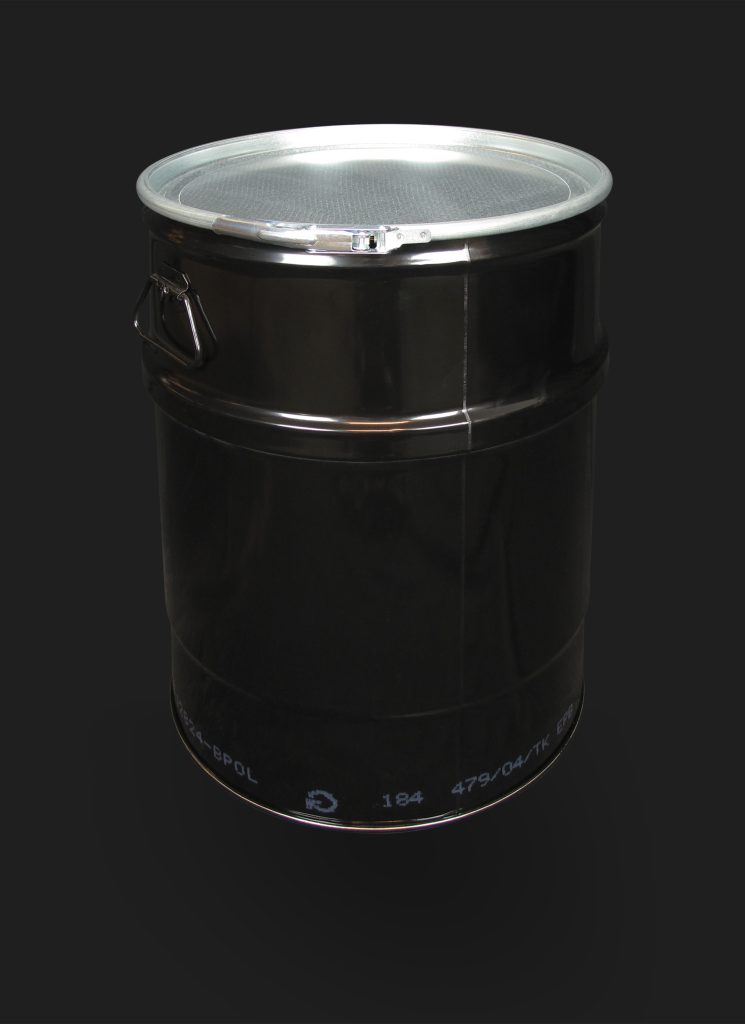 60 liter Hobbock Staal Dekselvat - Harcotom