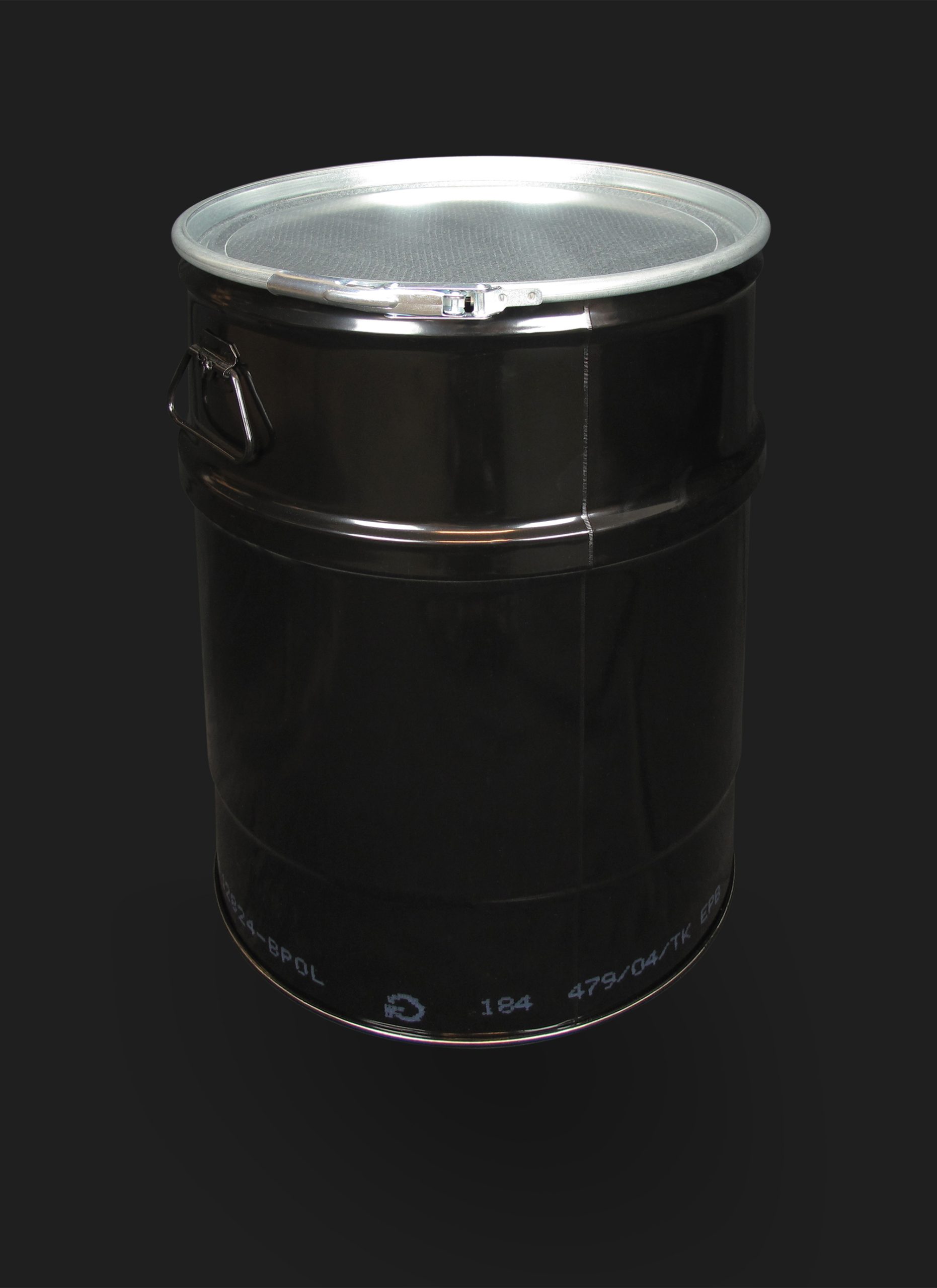 60 liter Hobbock Staal Dekselvat - Harcotom